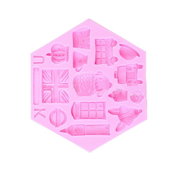 Various Shaped Fondant Mold Biscuits Mold Cartoon Press Baking Mold ...