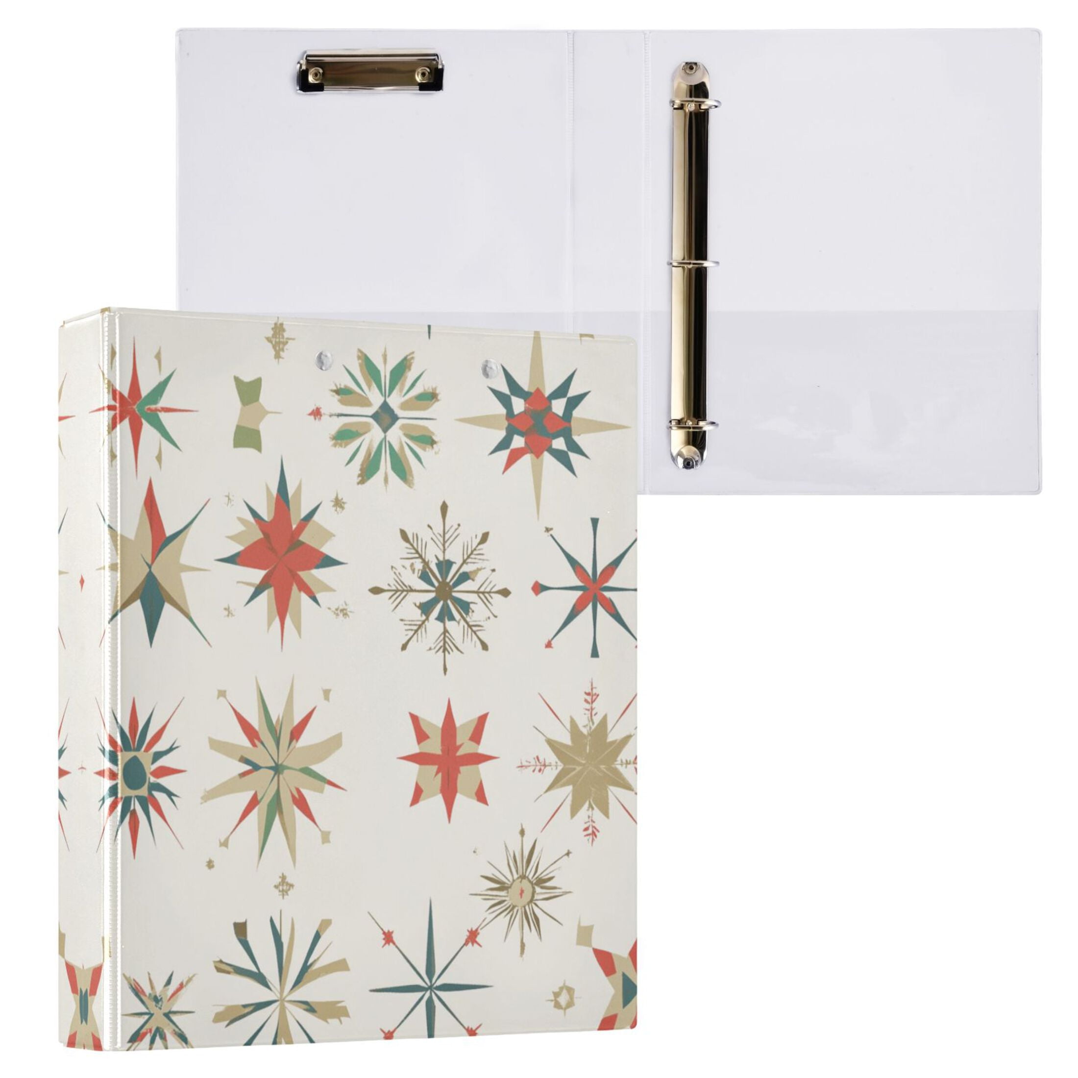 Various Shapes 3 Ring Hardcover Binders 1.5in Round Rings for Letter ...