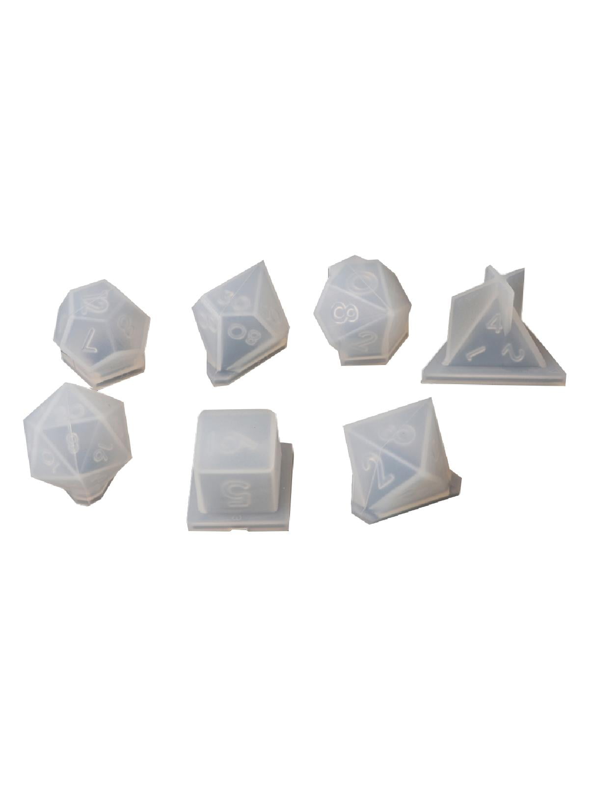 Various Shapes Dice Fillet Square for Triangle Dice Mold Crystal Epoxy ...