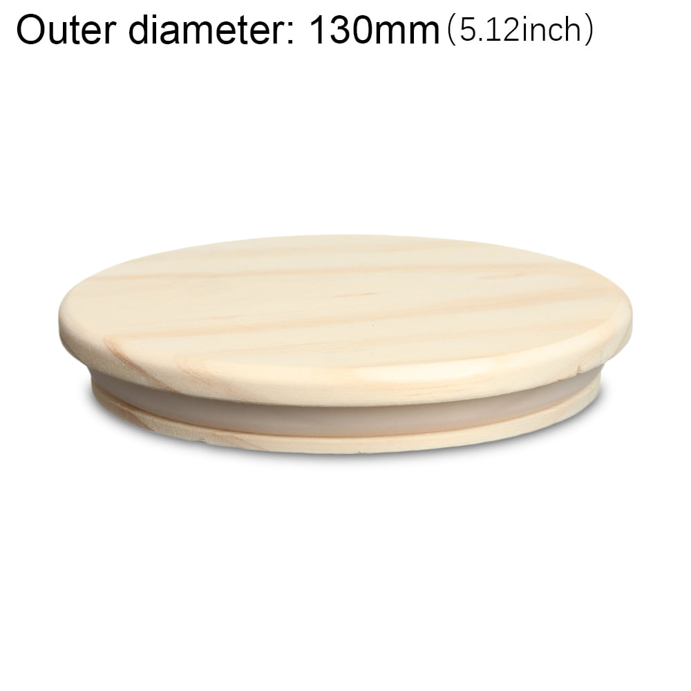 Various Sizes Compatible Wooden Kitchen Organization Wide Mouth Cover ...
