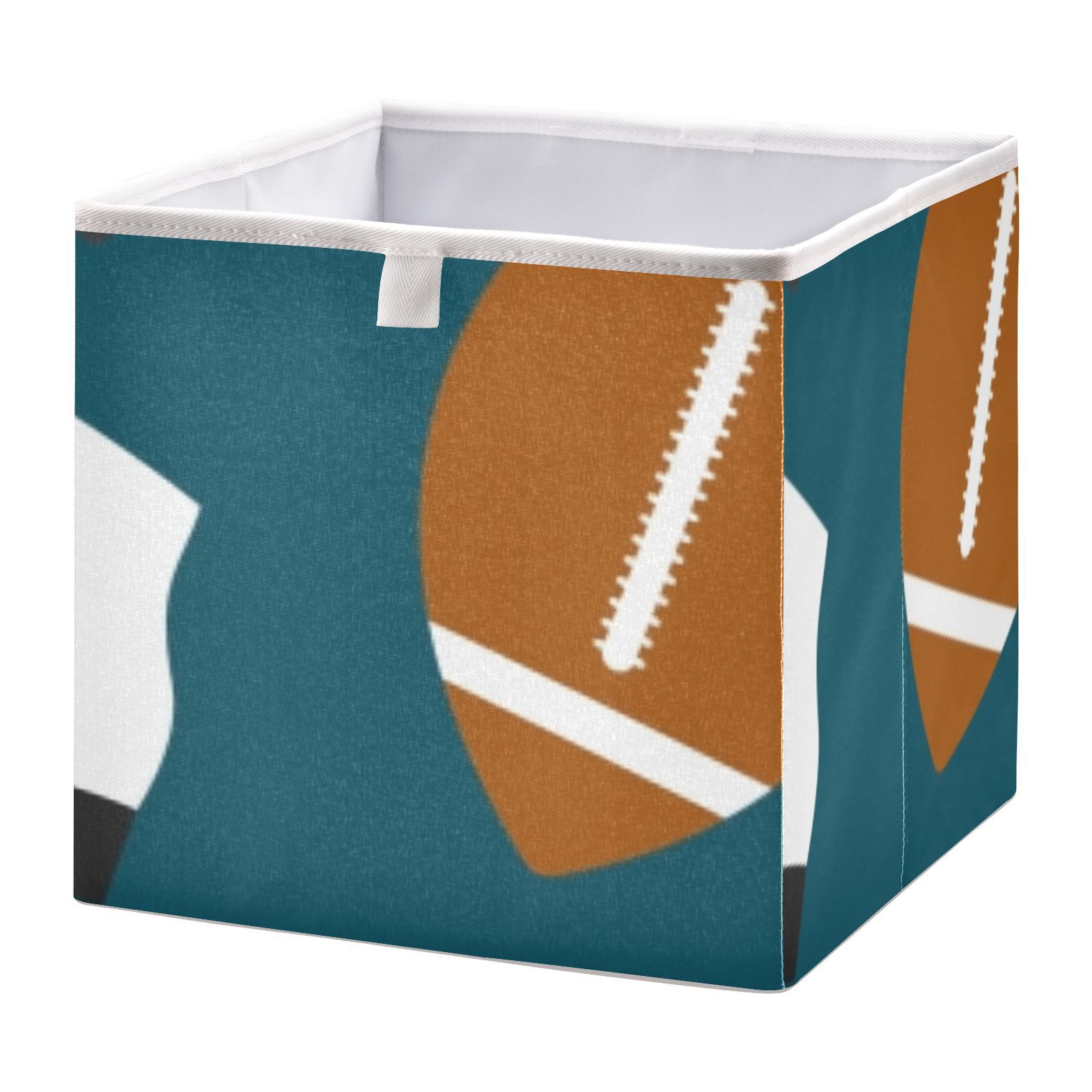 Various Sports Equipment Storage Box, Fabric Cube Storage Box ...