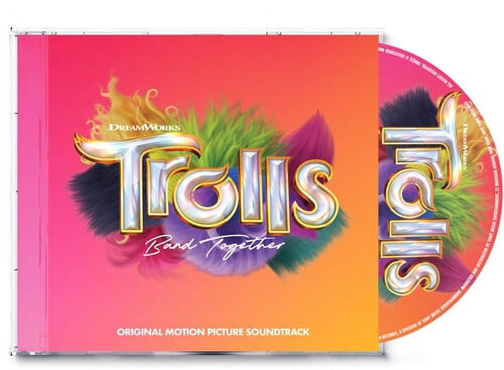 Various Trolls 3 Artists - Trolls Band Together Soundtrack - CD ...