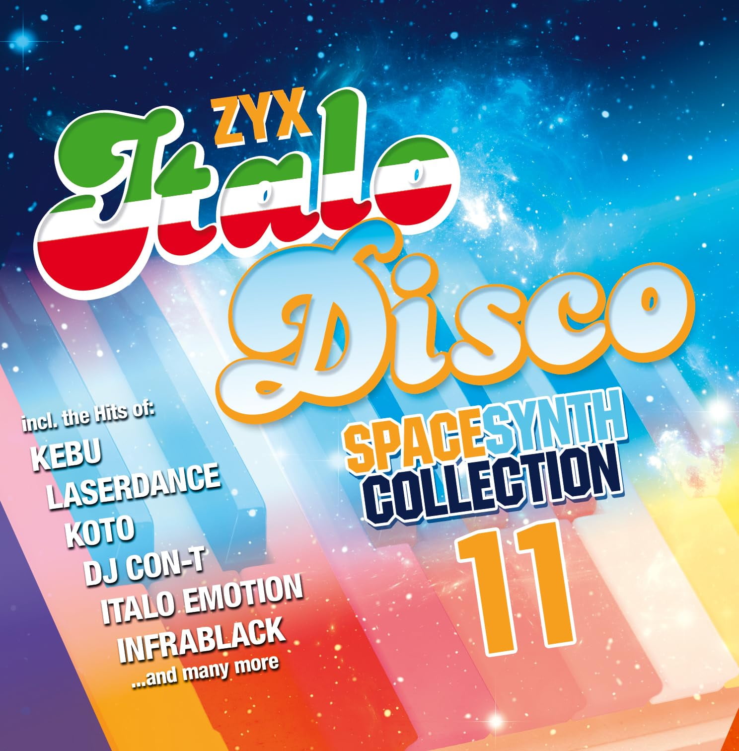 Various ZYX Italo Disco Spacesynth Collection 11 (CD) - Walmart.com