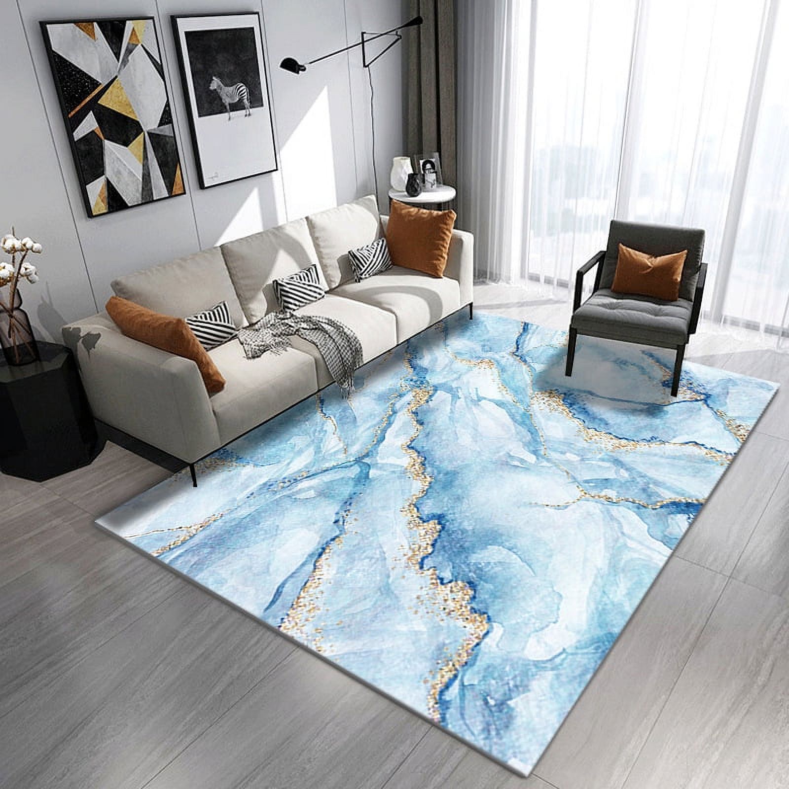 Various marble patterns gilt colorful decorative carpet children's ...