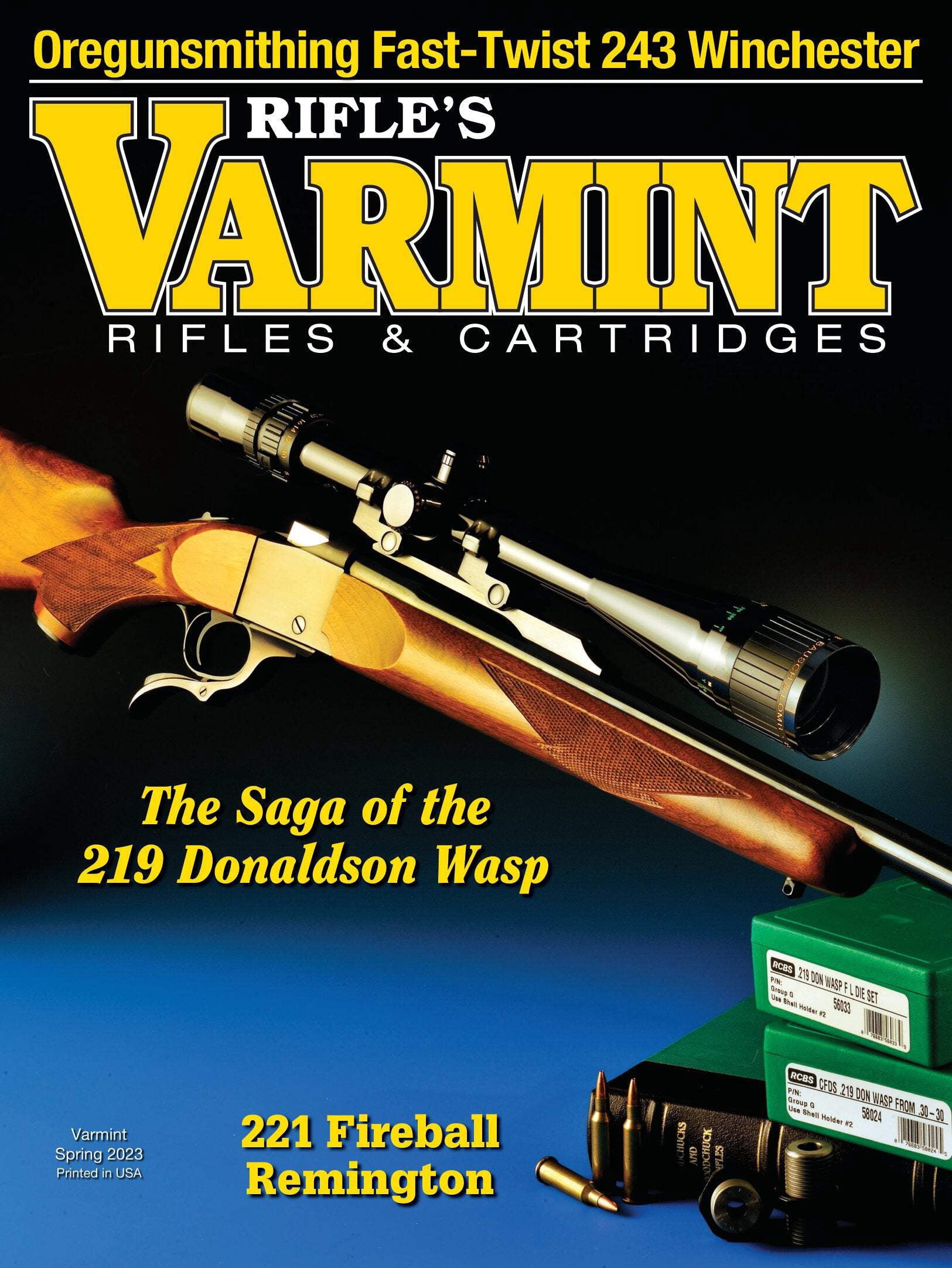 Varmint Rifles Cartridges Spring 2023 - Tips, Techniques Suggestions ...