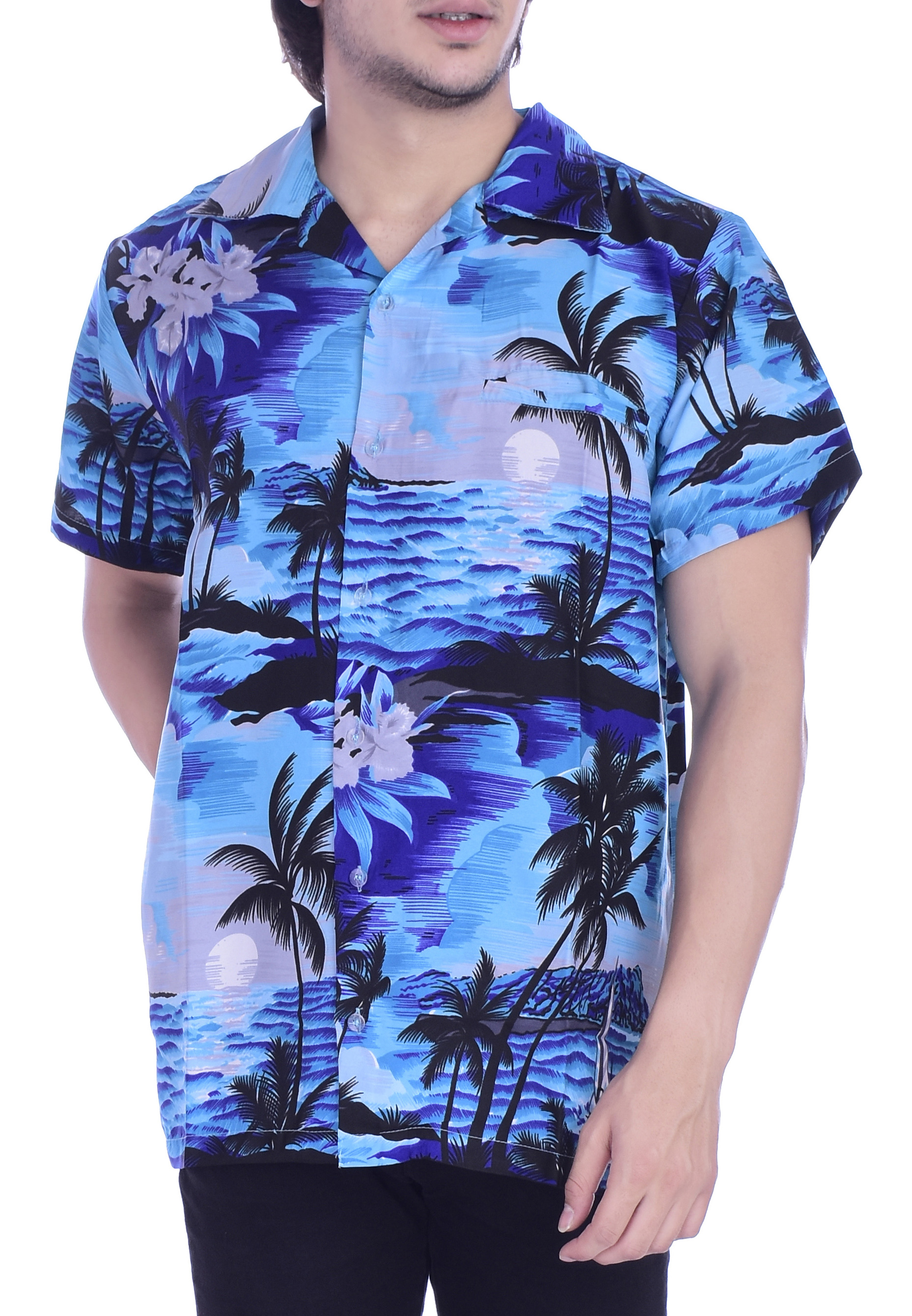Men's Hawaiian Shirt for Men - Vacation Wear Beach Shirts for Men ...