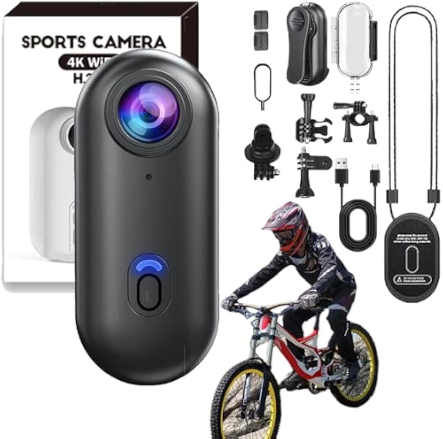 Varnock Action Camera, 2025 New Upgrade Varnock 4S Body Camera, 170 ...