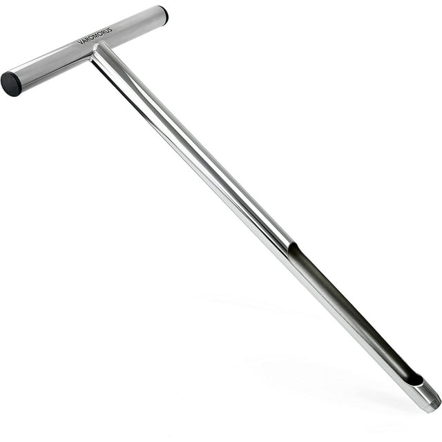"Varomorus 21"" Stainless Steel Soil Sampler Probe, T-Style Handle ...