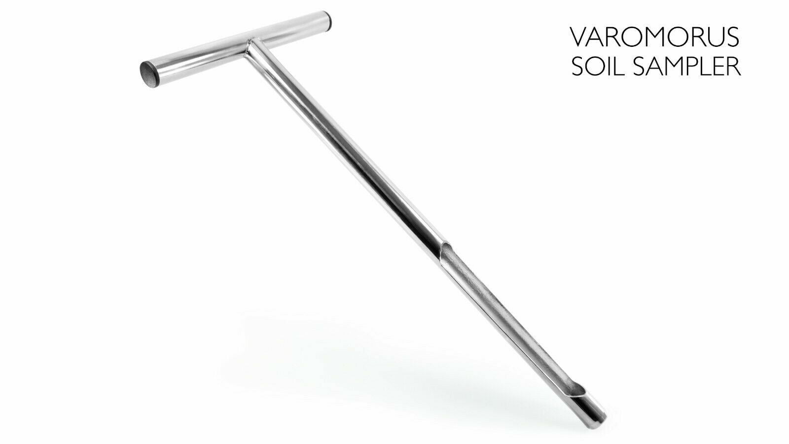 Varomorus Soil Sampler Probe 21" Stainless Steel Tubular T-style handle ...