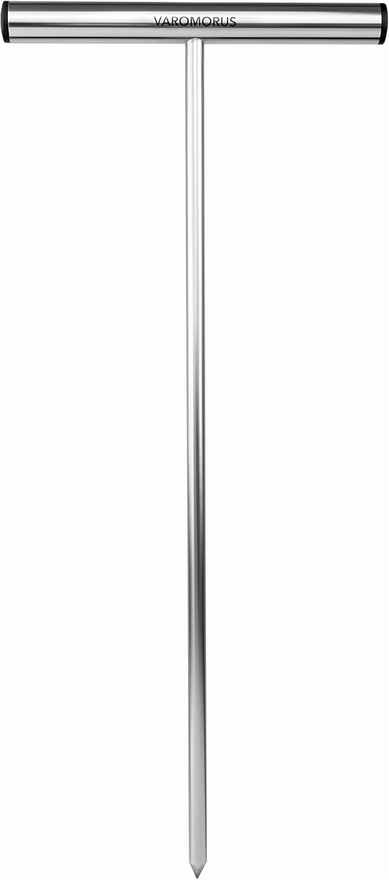 Varomorus Stainless Steel Soil Probe Rod, Septic Tank Locator for ...