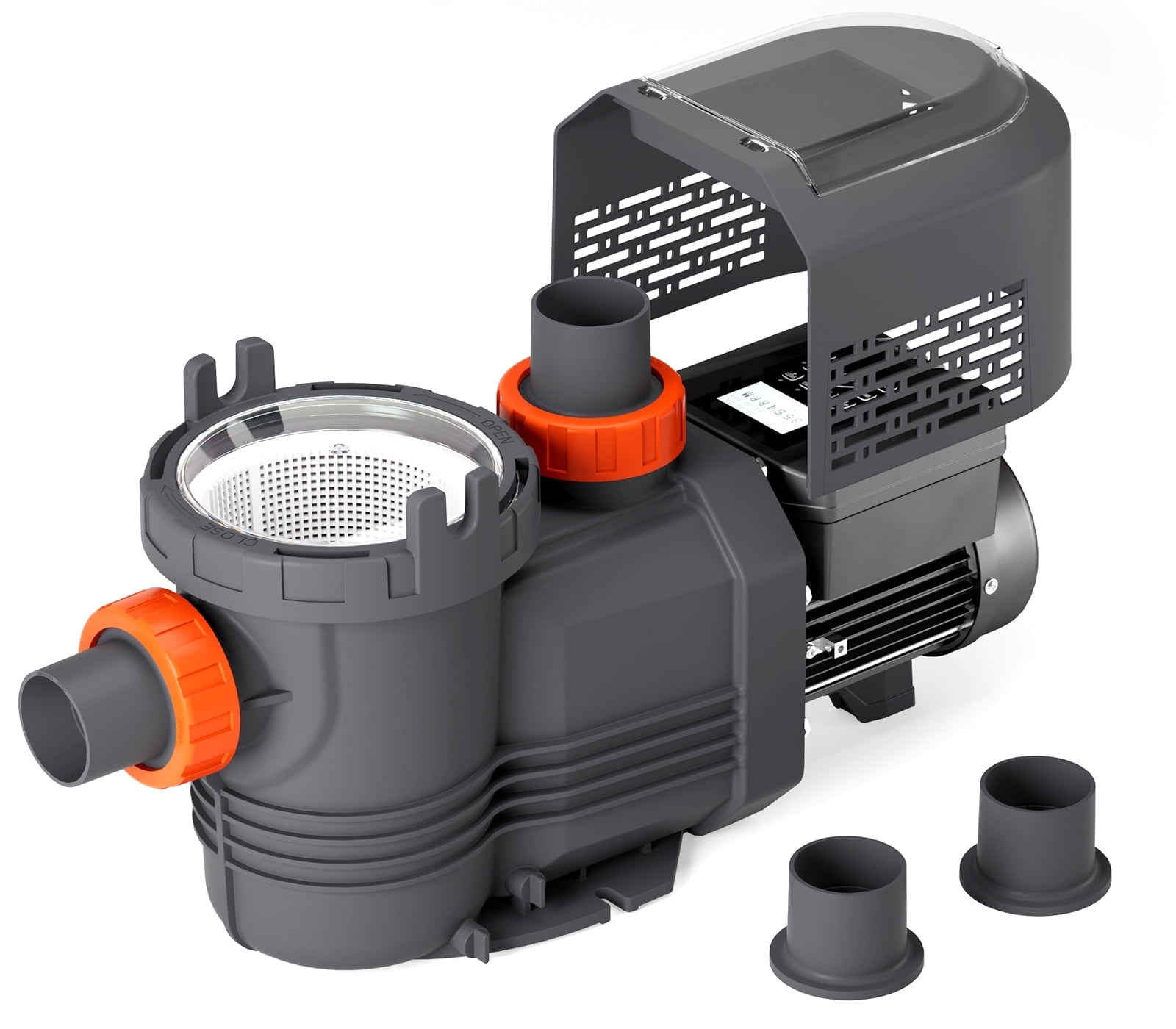 Varpoolfaye 1.8HP Variable Speed Swimming Pool Pump High-Flo In Ground Spa Pool 230V, Inground ...