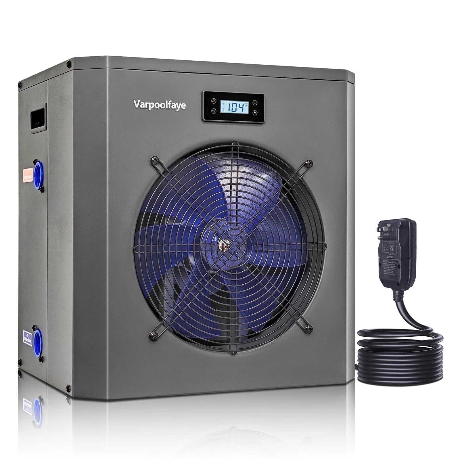 Varpoolfaye 110V Pool Water Heater Cooler for Above Ground Pool ...