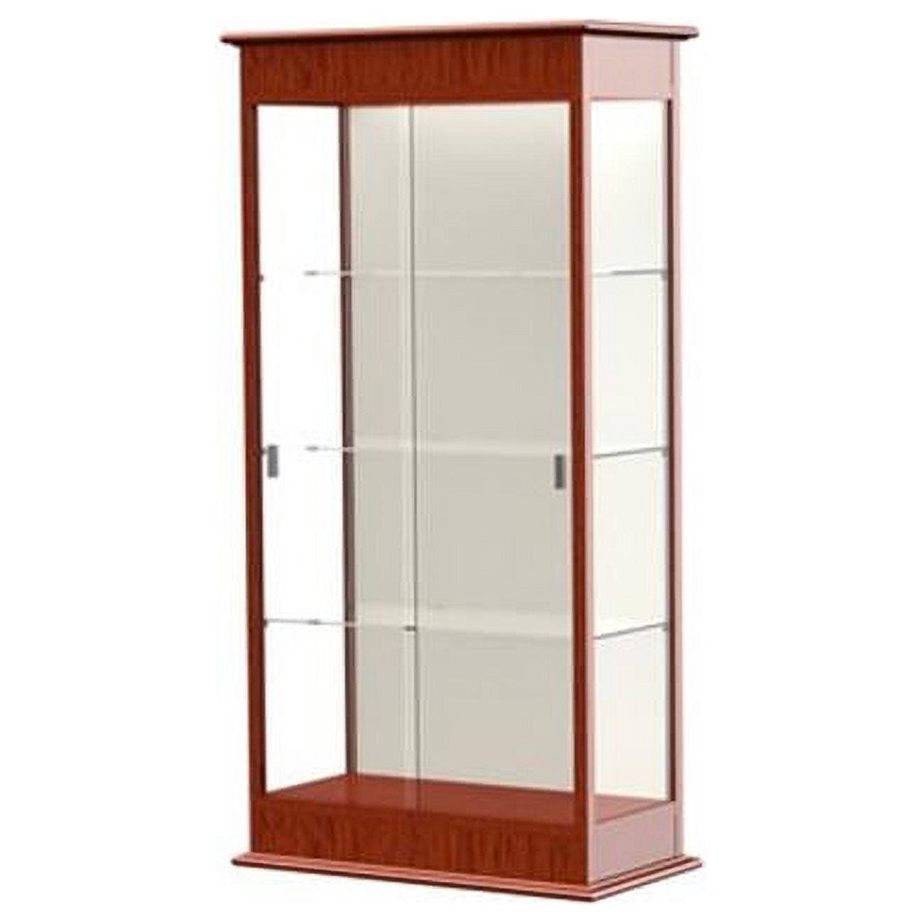 Varsity Elegant Display Case in Cherry Finish - Walmart.com