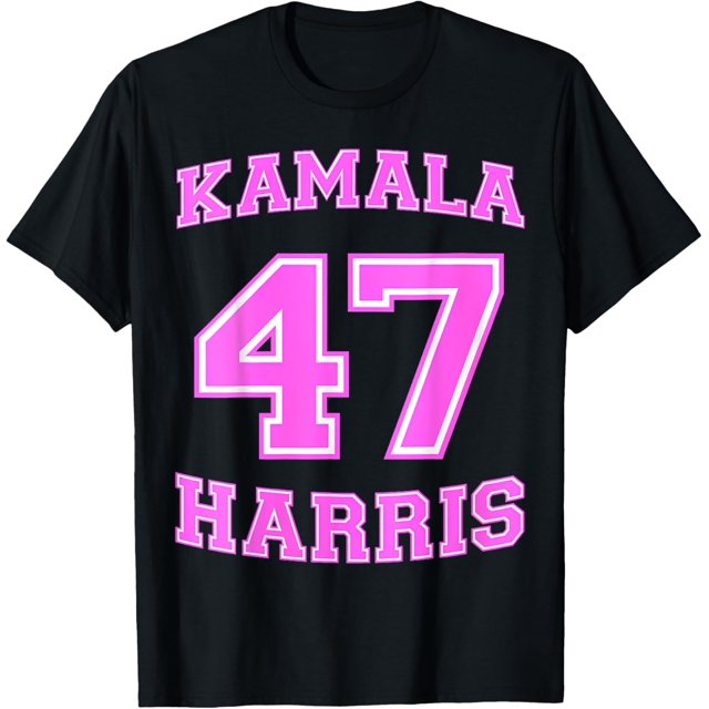 Varsity First Woman President Harris 2024 Kamala Harris 47 T-Shirt ...