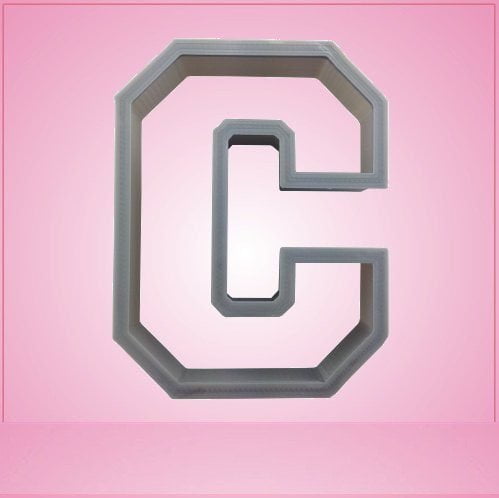 Varsity Letter C Cookie Cutter 2 inch (plastic) - Walmart.com
