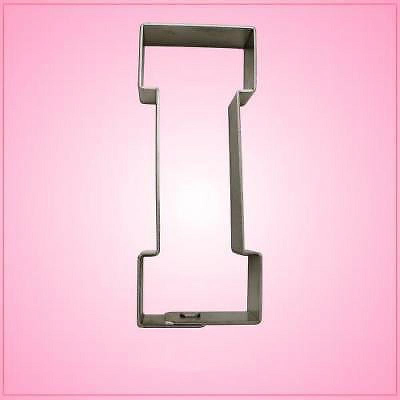 Varsity Letter I Cookie Cutter 4.25 inch metal - Walmart.com