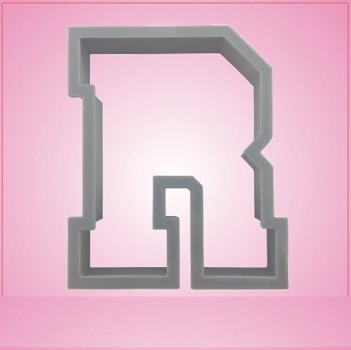 Varsity Letter R Cookie Cutter 3 Inch (Plastic) - Walmart.com