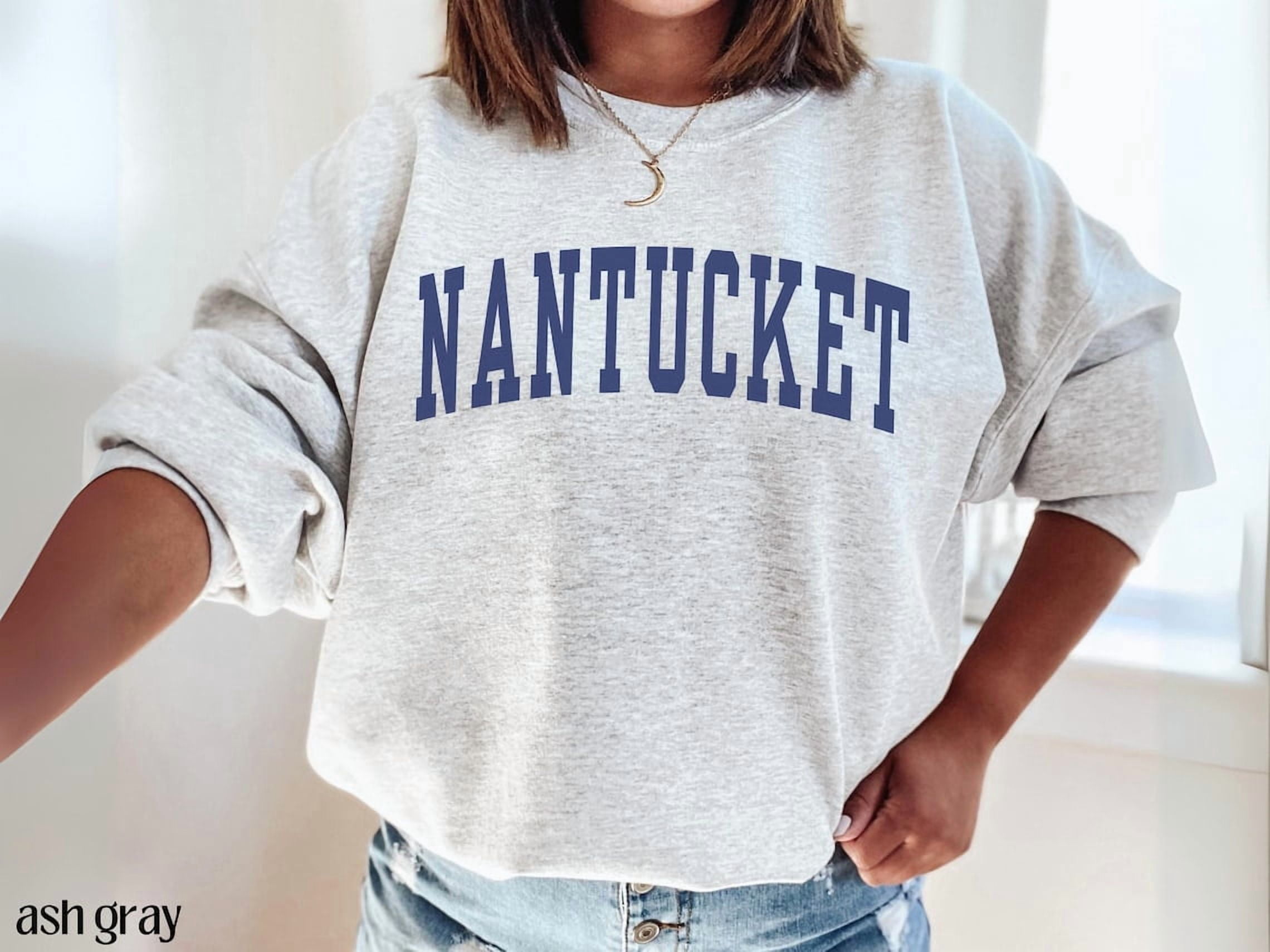 Varsity Nantucket Sweatshirt, East Coast Vacation, Old Money Style ...