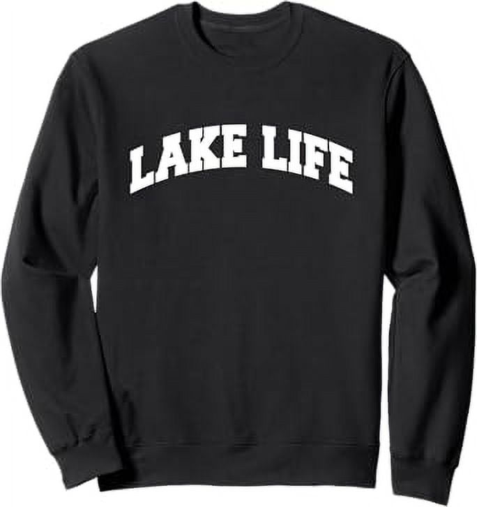 Varsity Style Lake Life Sweatshirt - Walmart.com