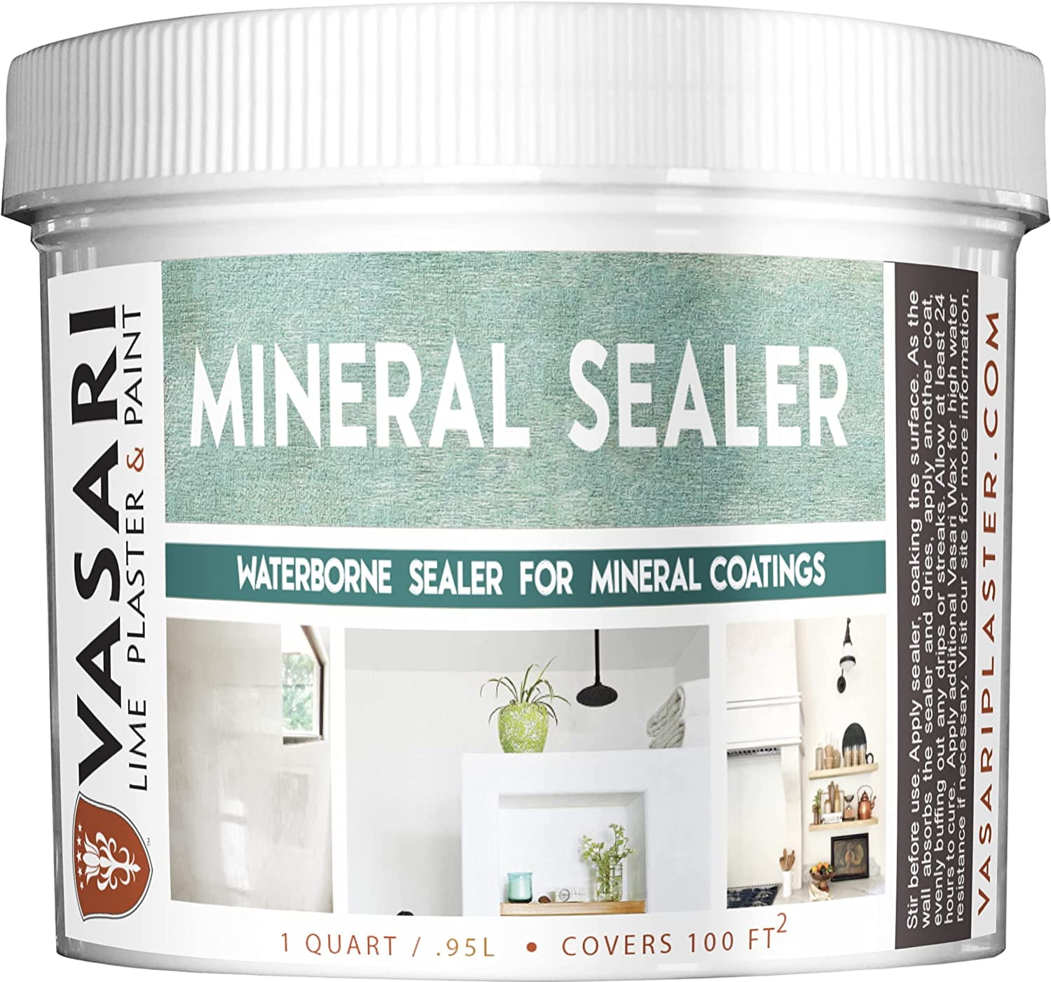 Vasari Plaster Mineral Sealer (1 Quart) - Walmart.com