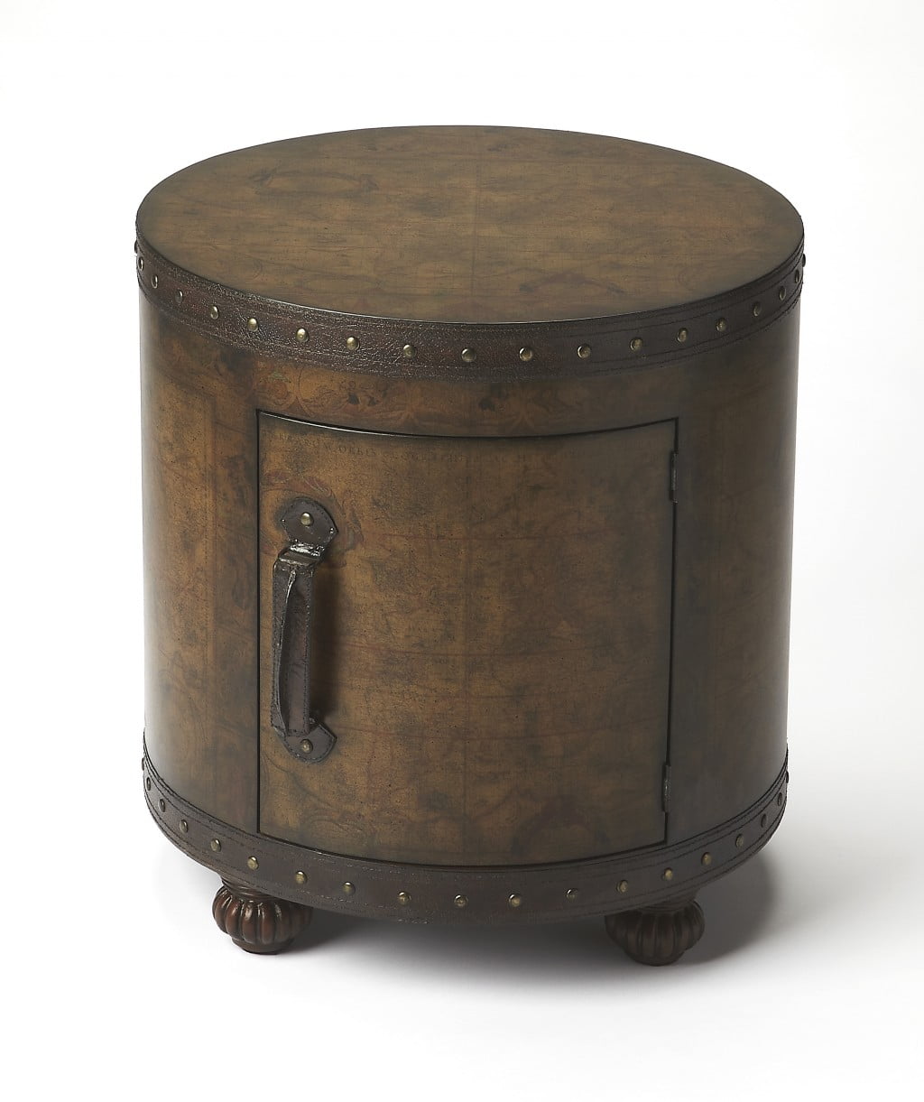 Vasco Old World Map Duffel Table - Walmart.com