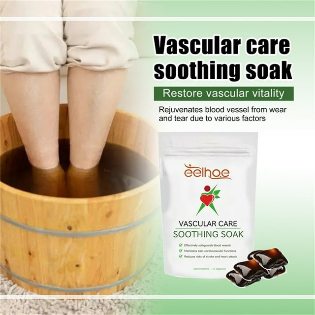 Vascular Health Soak, Enhance Circulatory Flow, Revitalize Vein Cells ...