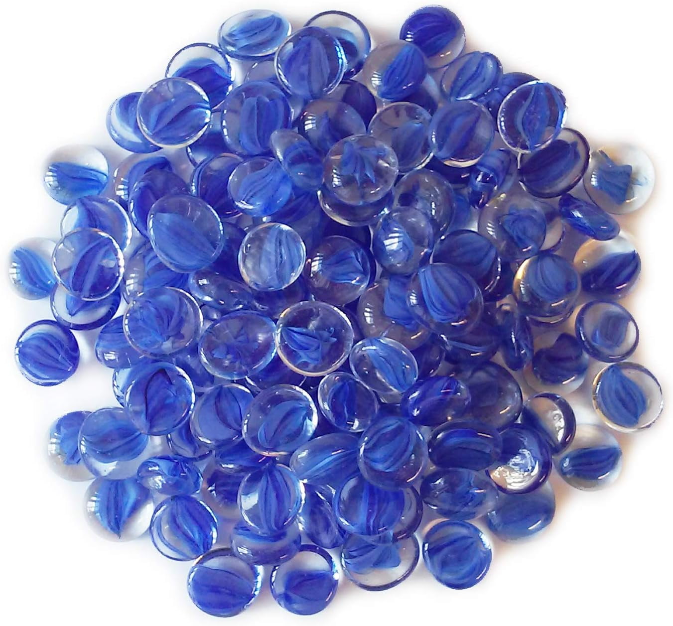 Vase Fillers - Glass Gems … (2 LB, Cat-Eye Blue) - Walmart.com
