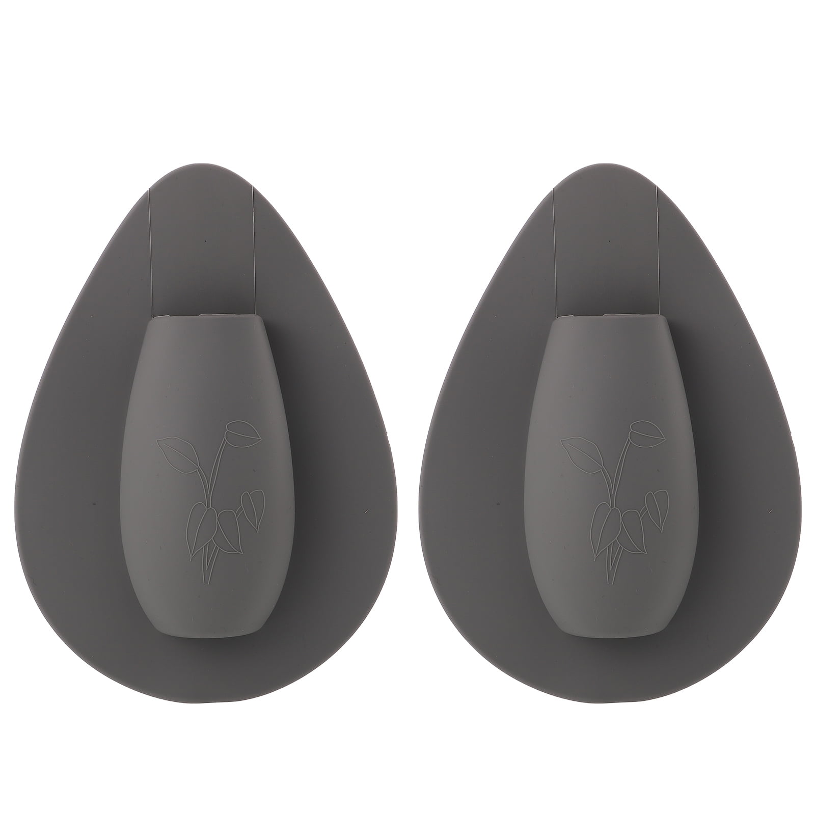 Vase Flower Wall Silicone Sticky Vases Adhesive Removable Hanging ...