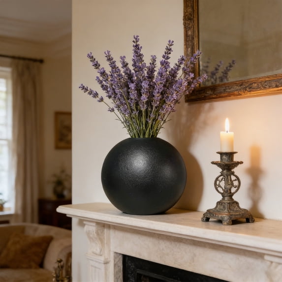 Vase Ornament, Lightweight Shatterproof Dried Flowers Vase, Stable ...