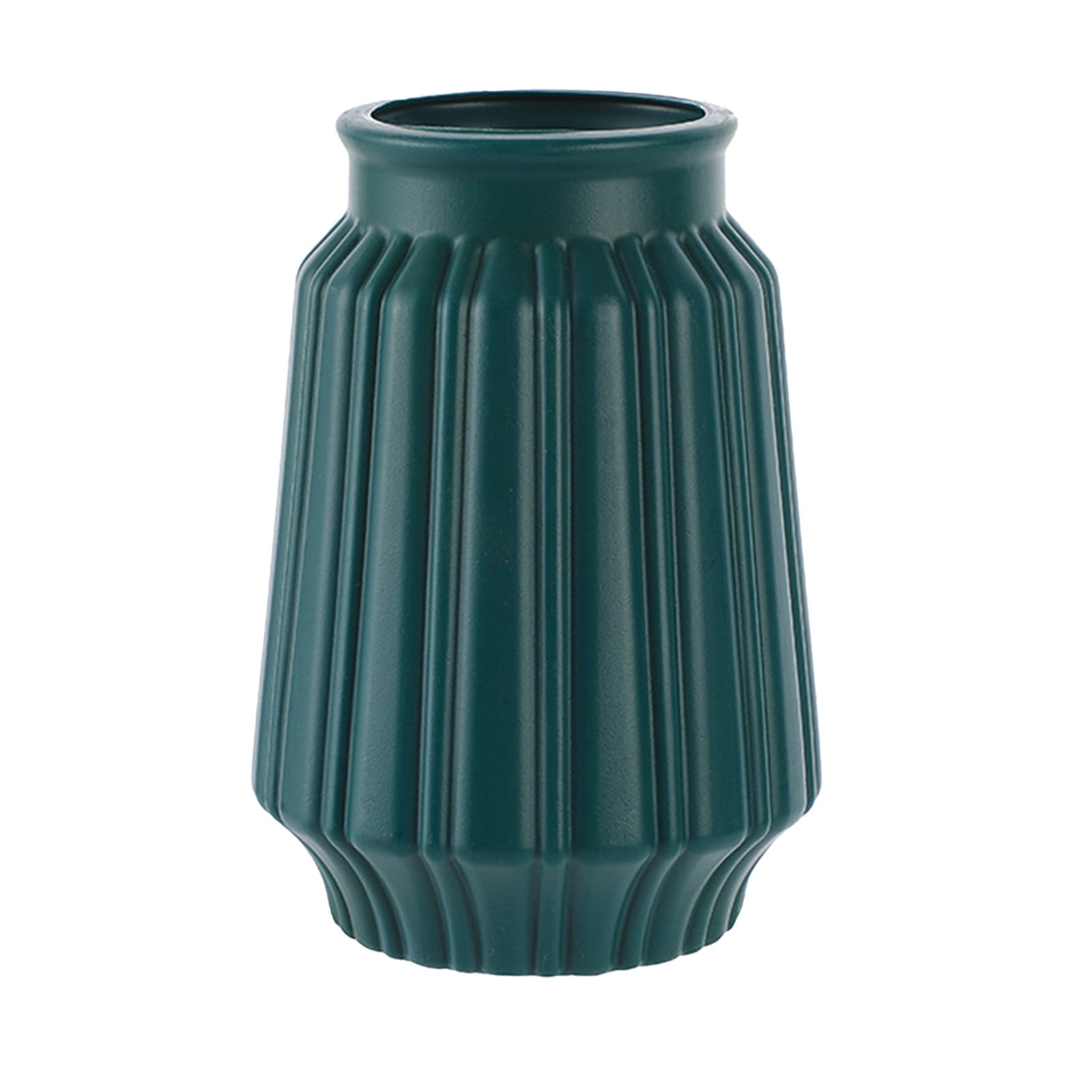 Vase Plastic Imitation Glazed Flower Vase For Living Room Flower ...