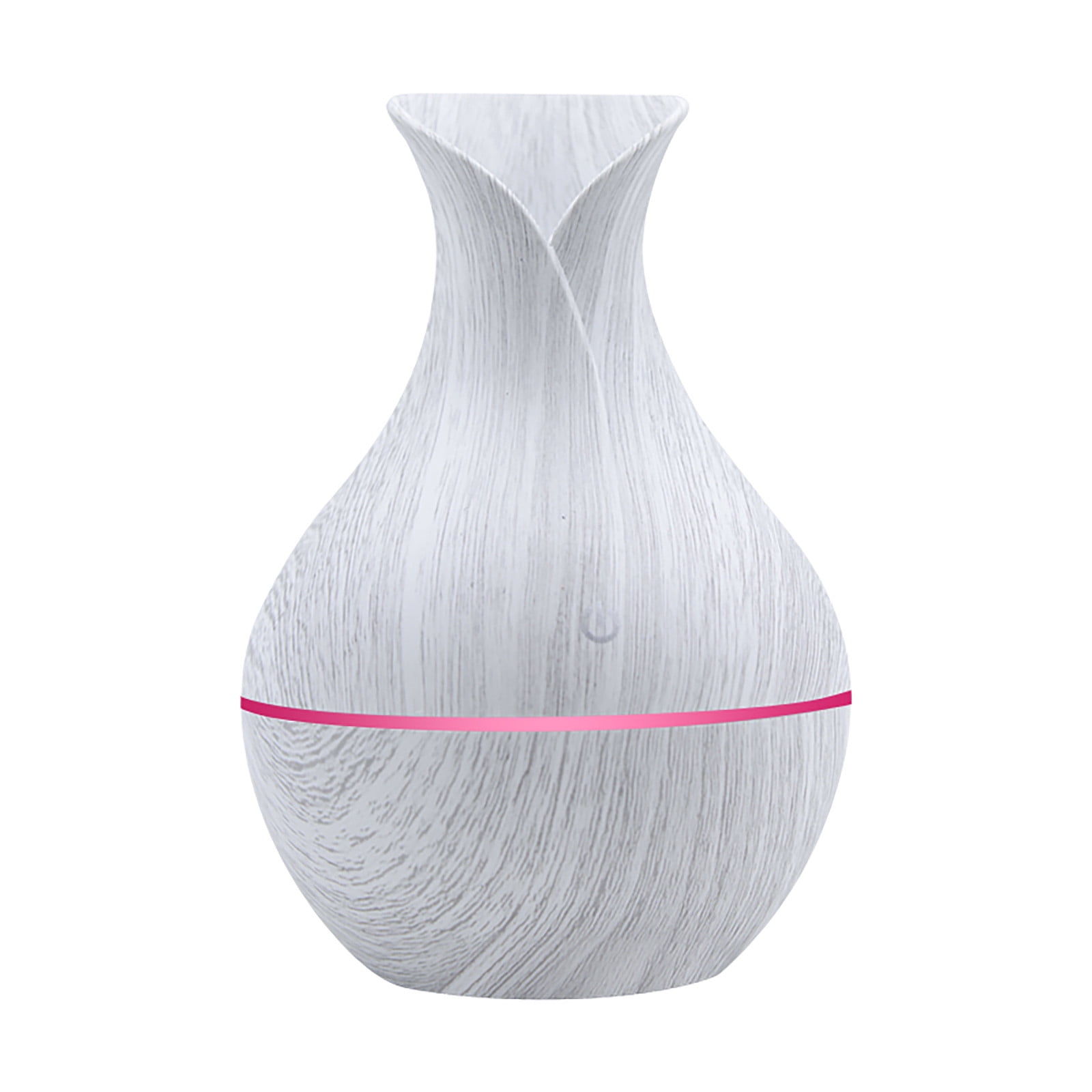 Vase Shape Humidifier with 7 Color LED Lights, USB Aroma Diffuser ...