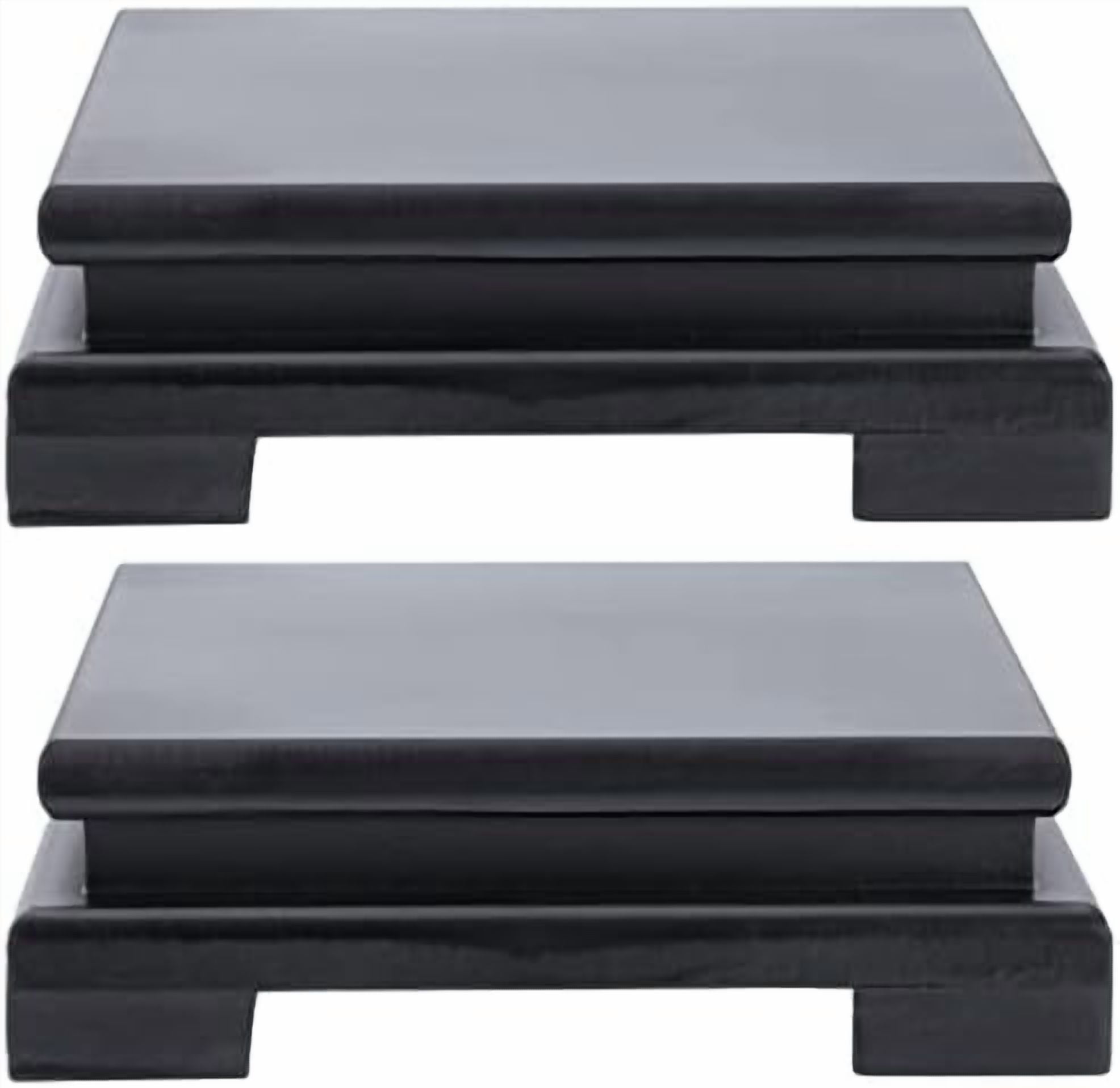 Vase Stand, Black Wood Pedestal Stand, Pedestal Stands for Display, 7.6 ...