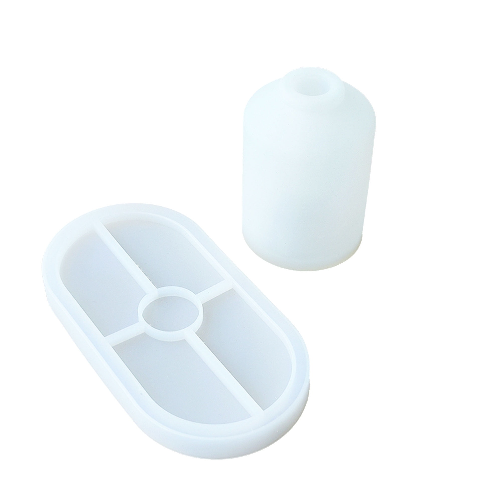 Vase Tray Set Desktop Arrangement Silicone Mould Flower Arrangement ...
