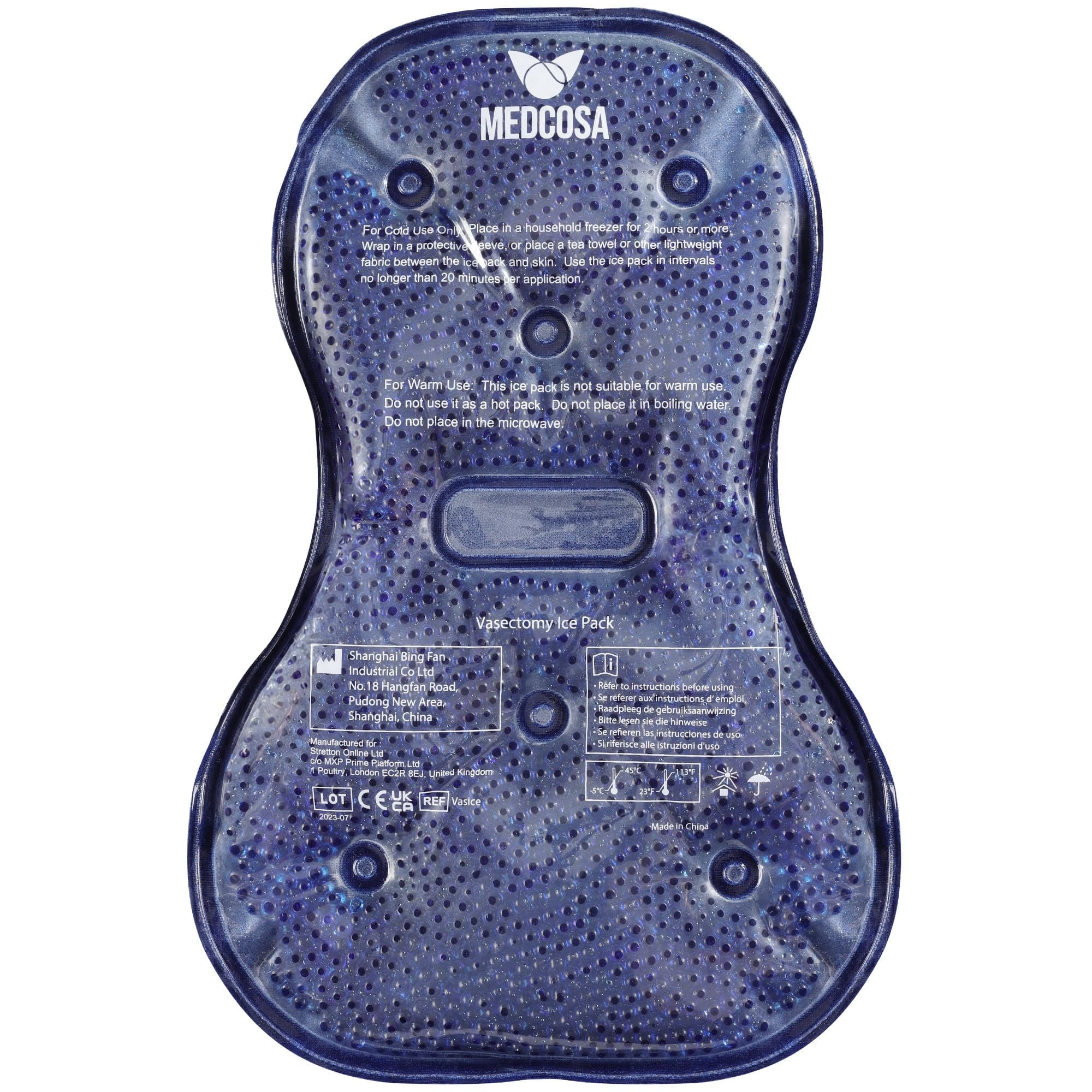 Vasectomy Ice Pack - Professional Cold Therapy - Reduces Pain ...