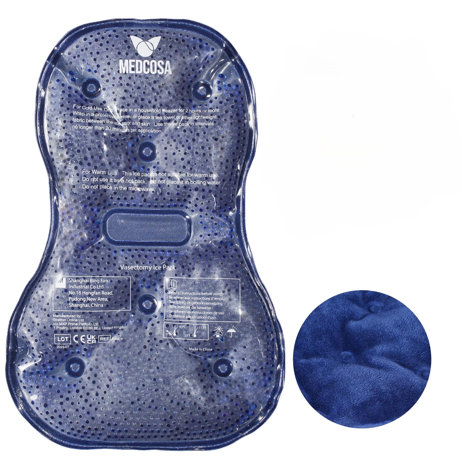 Medcosa Vasectomy Ice Packs - Vasectomy Gifts for Men - Groin Ice Pack ...