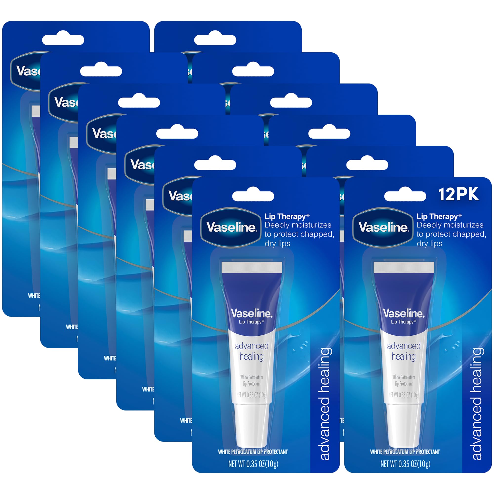 Vasel Lip Ther Adv Tbe Ct12 - Pack Of 2 - Walmart.com