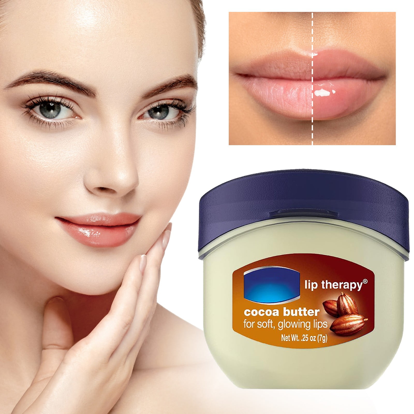 Vasel Lip Therapy Variety1-Pack – Original, Rosy Lips, Cocoa Butter ...