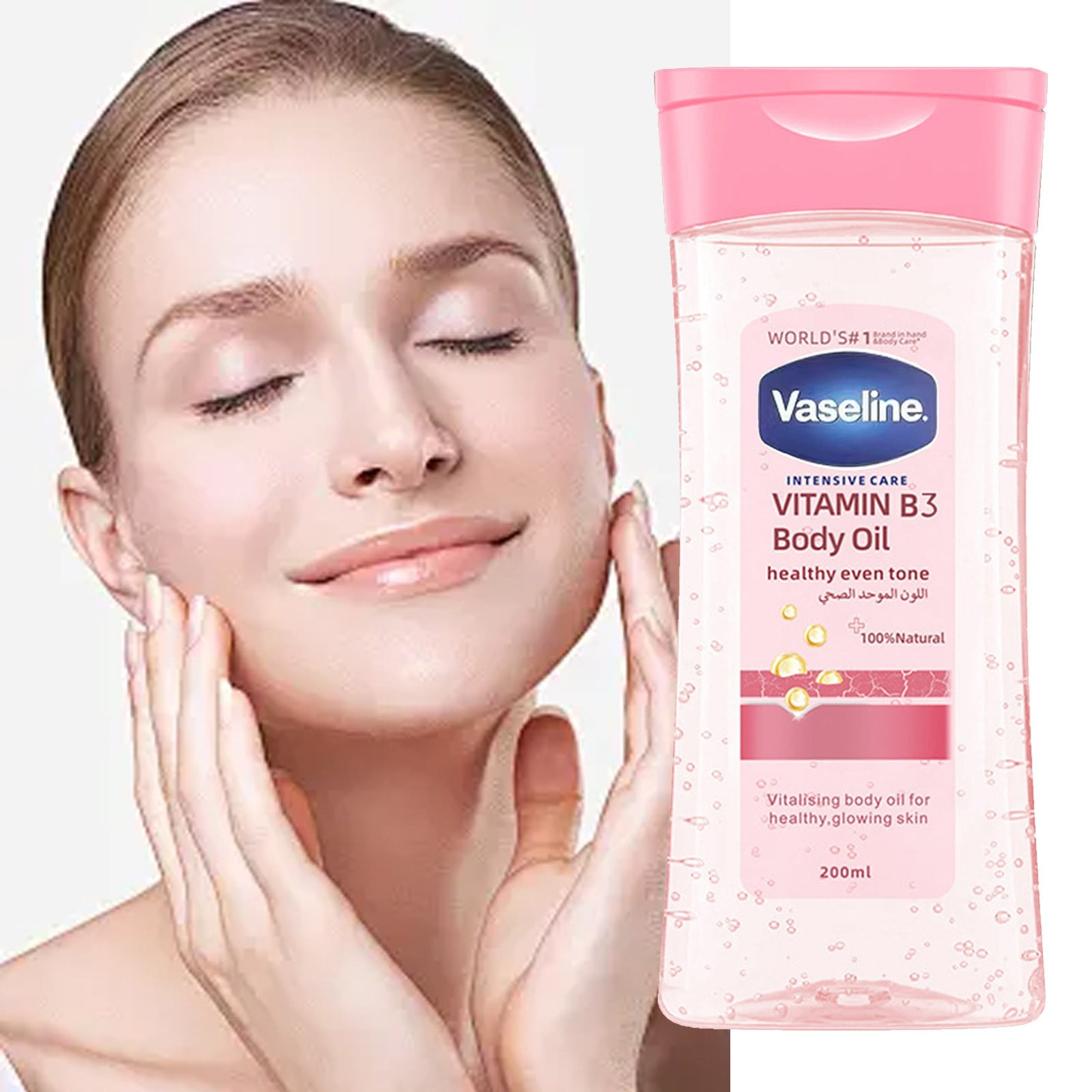 Vaseline 4 Variants 200Ml Nourishing Body Gel Oil with Cocoa Butter ...