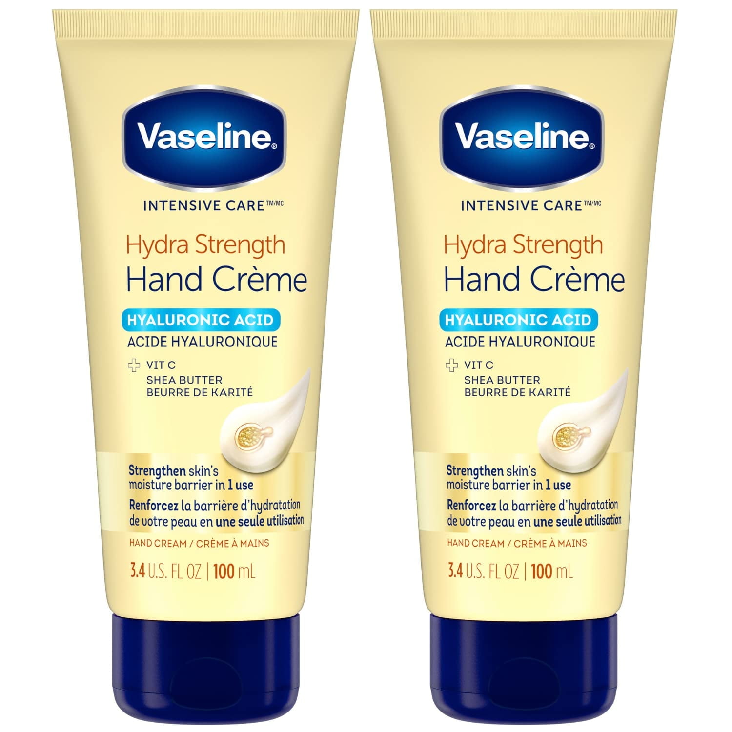 Vaseline Hand Cream for Dry Skin - Hydra Strength Hand Lotion with ...