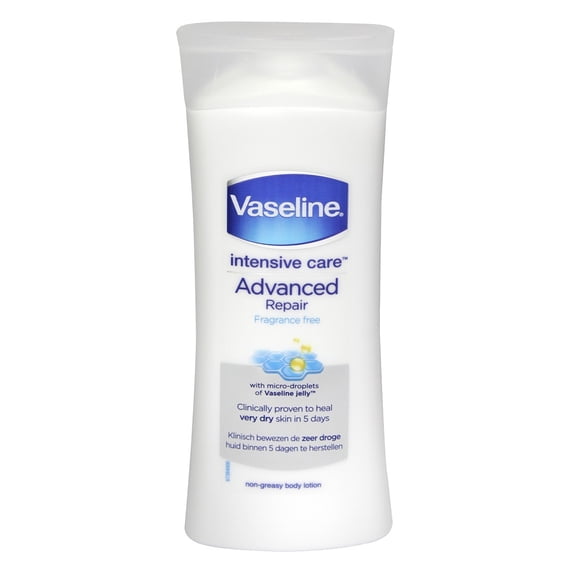 Vaseline Intensive Care Advanced Repair Fragrance Free Body Lotion 400 ...