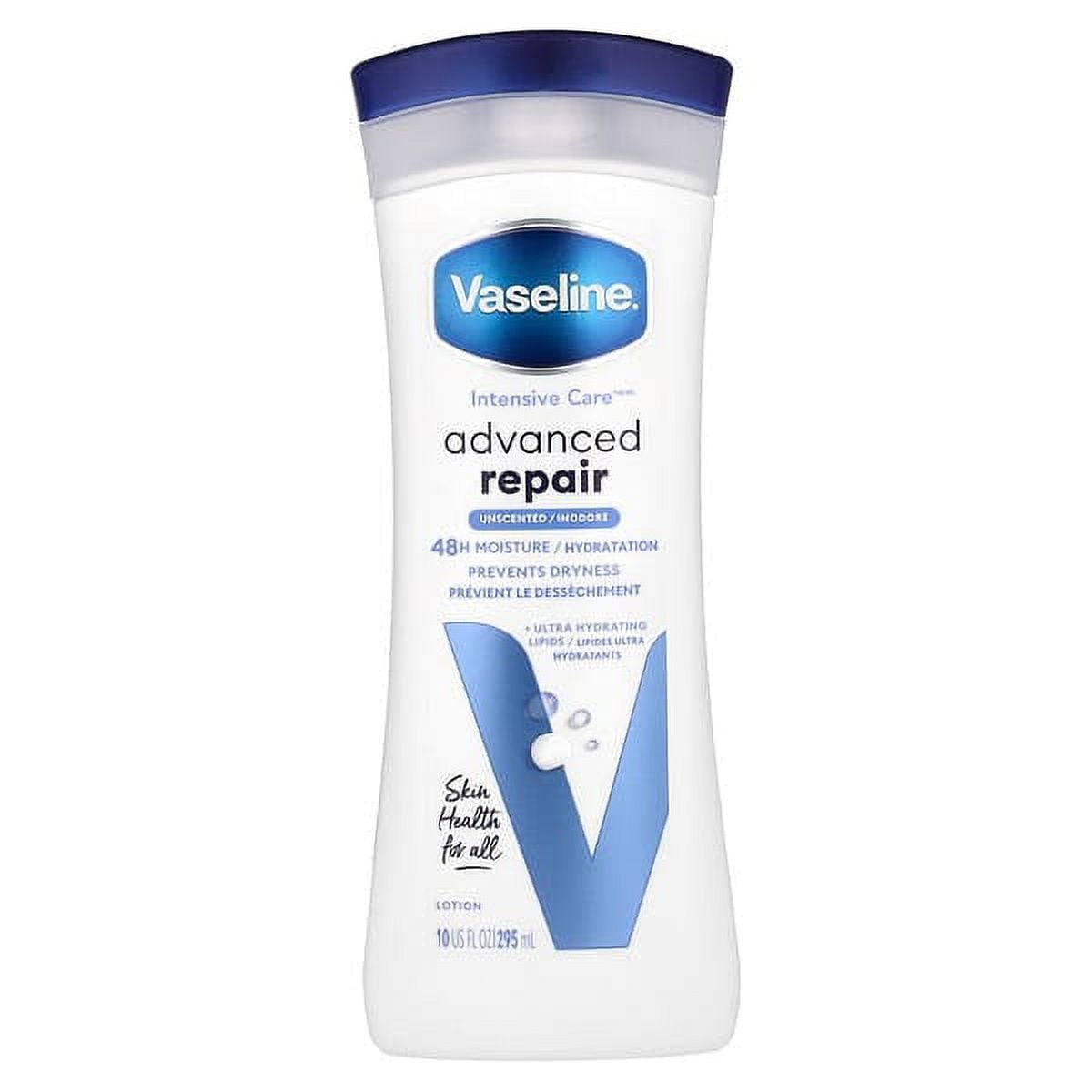 Vaseline, Intensive Care, Advanced Repair Lotion, Unscented, 10 fl oz ...