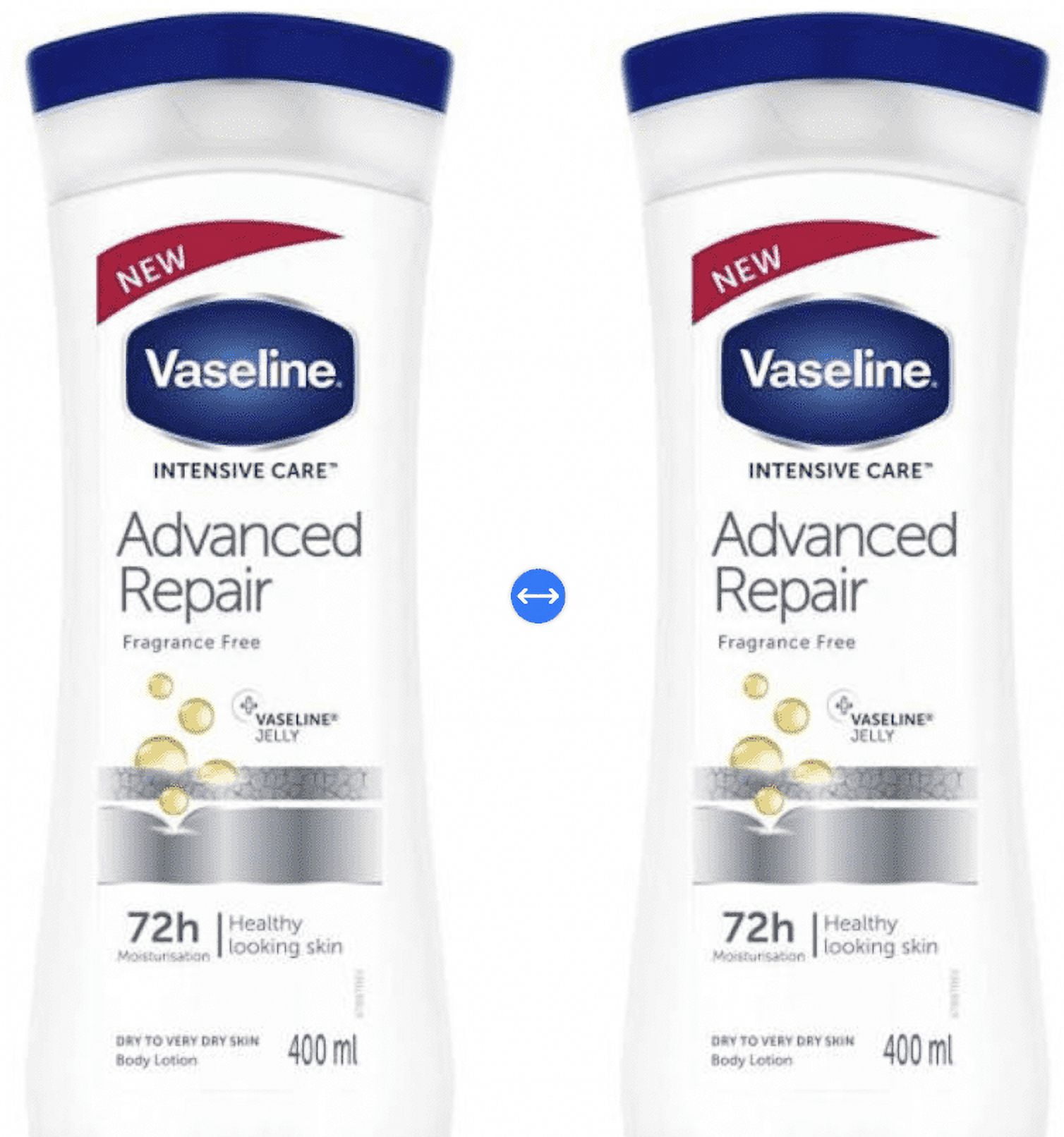 Vaseline Intensive Care Advanced Repair Unscented Lotion 10 oz (2 PACK ...