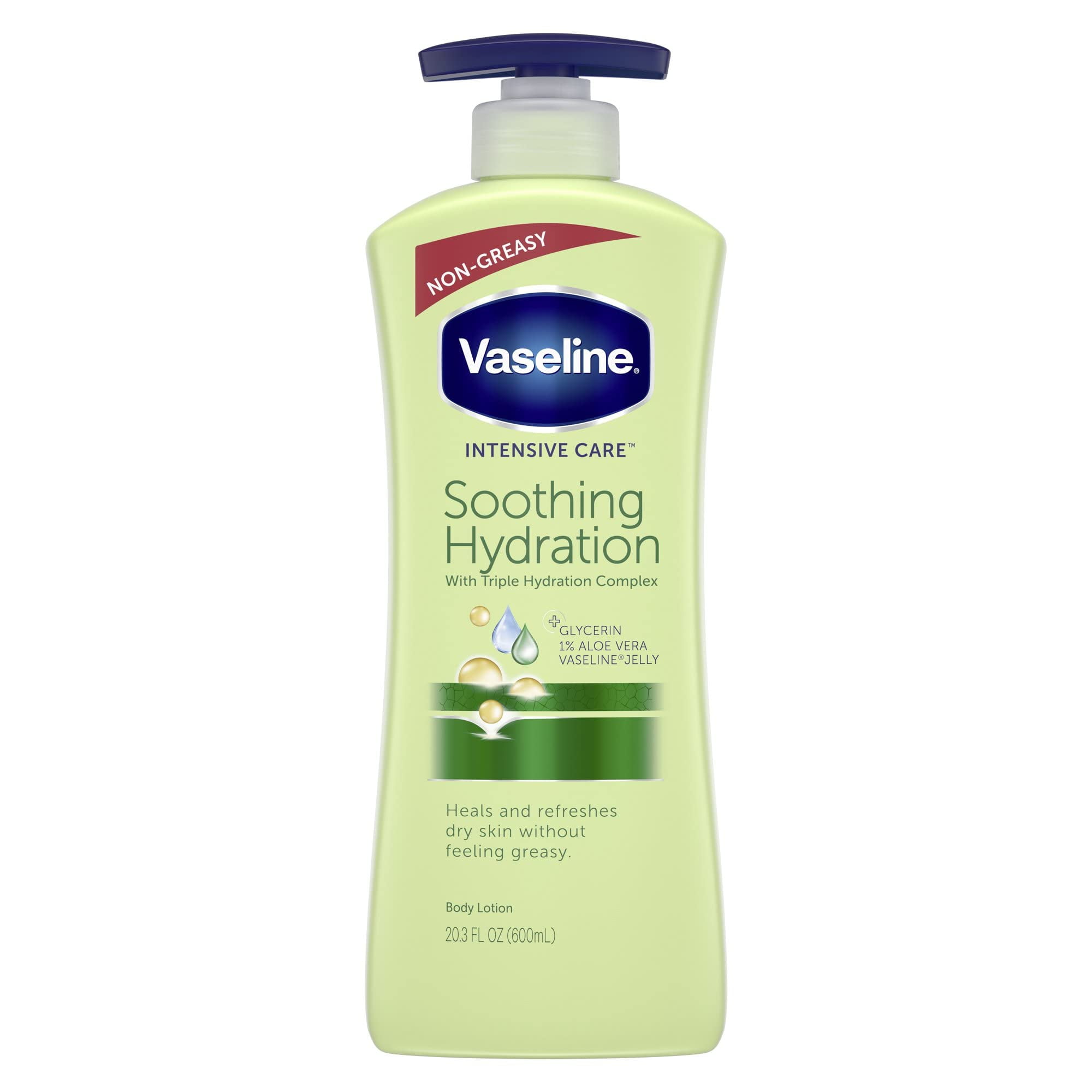 Vaseline Intensive Care Aloe Soothe Lotion, 20.3 Oz (Pack Of 6), 121 Fl ...