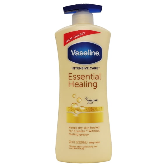 Vaseline Intensive Care Essential Healing Body Lotion, 20.3 Oz., Pack ...