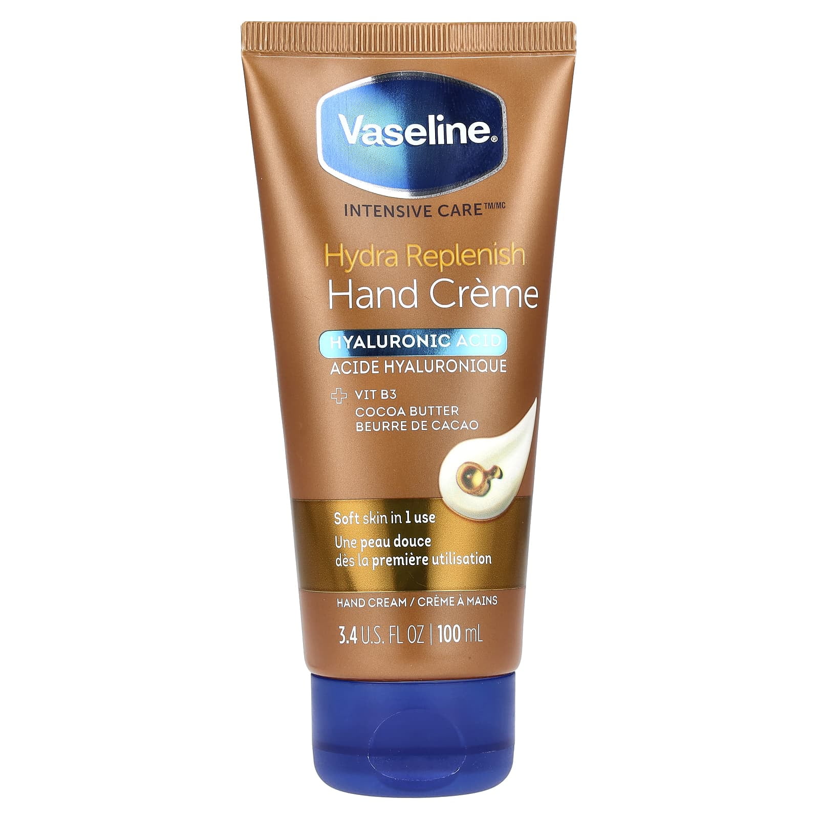 Vaseline Intensive Care Hydra Replenish Hand Creme, 3.4 oz, 6 Pack ...