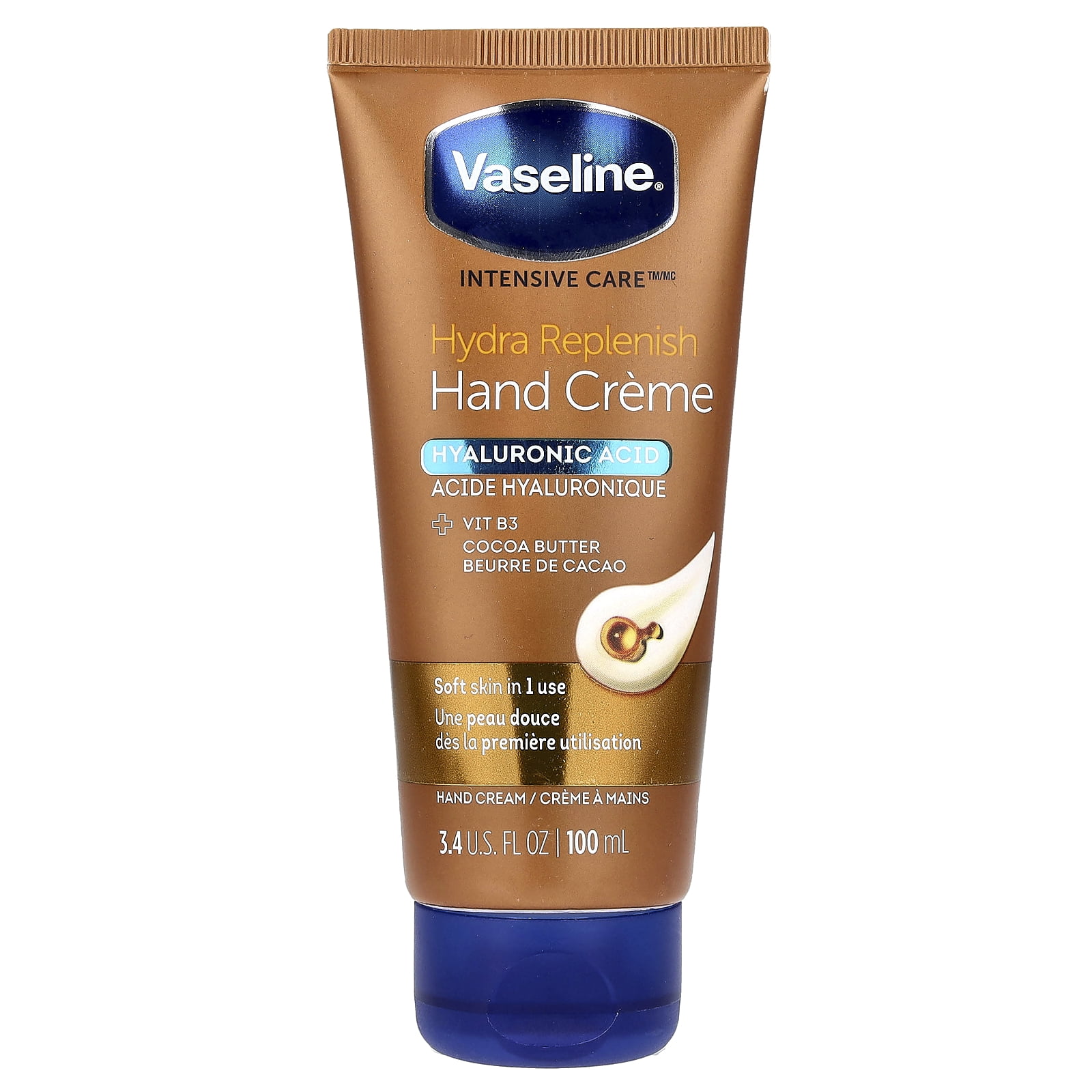 Vaseline Intensive Care™, Hydra Replenish Hand Creme, 3.4 fl oz (100 ml ...