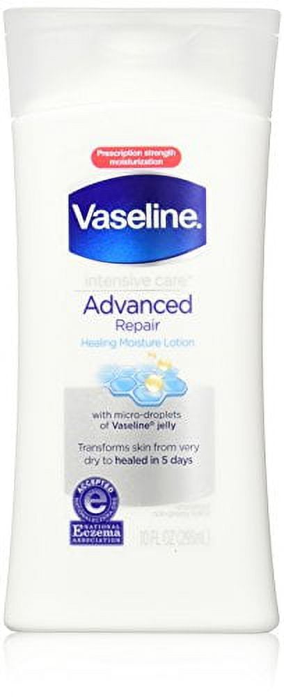 Vaseline Intensive Care Lotion, Advanced Repair Unscented (Pack of 3 ...