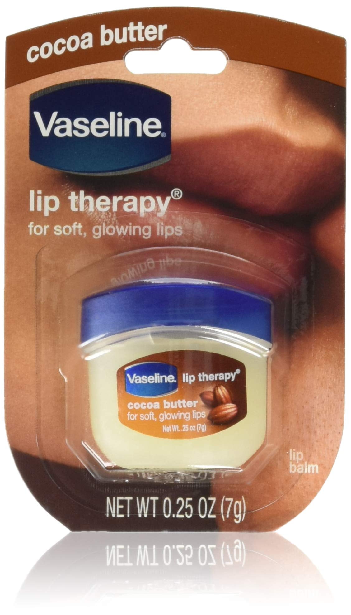 Vaseline Lip Therapy Cocoa Butter, 25 Oz (Pack Of 5) - Walmart.com