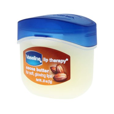 Vaseline Lip Therapy Original Jelly Mini Balm, Cocoa Butter Care, 0.25 ...
