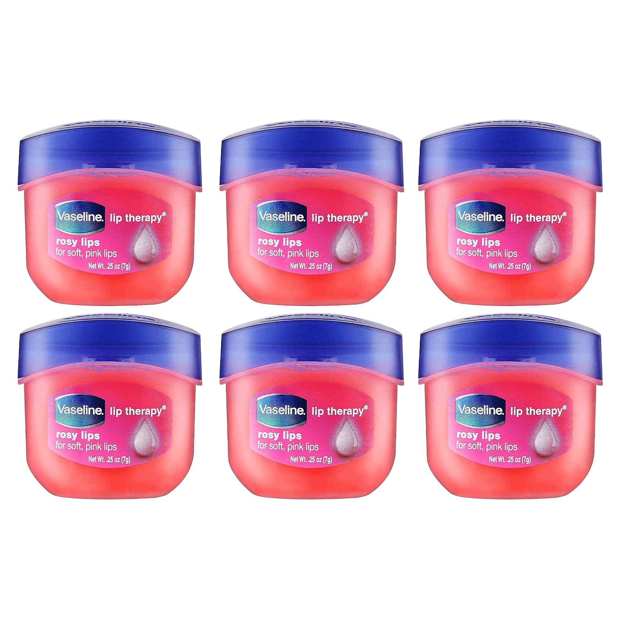 Vaseline Lip Therapy Lip Balm Mini, Rosy Lips | Lip Repair In A ...